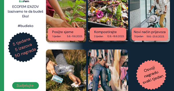 Društvo za održivi razvoj poziva: Pridružite se EcoFem izazovu ...